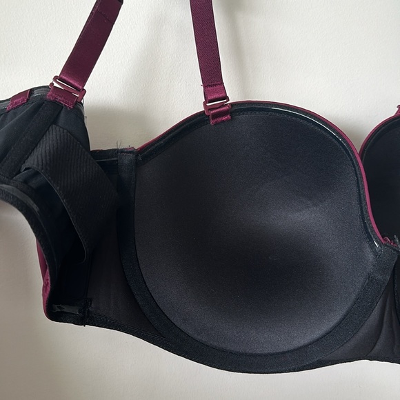 torrid | Intimates & Sleepwear | Torrid Burgundy Pushup Convertible ...